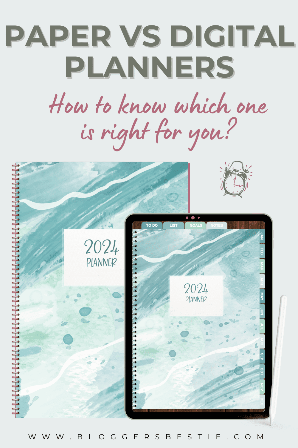 Paper vs Digital Planning | Blogger's Bestie